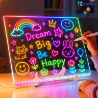 China Custom Size USB Type C Powered Soft Eye Care Easy Wipe Reusable Factory Direct Sale Hot Selling LED Drawing Board for sale