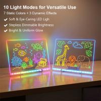 China Custom Size USB Type C Powered Soft Eye Care Easy Wipe Reusable Factory Direct Sale Hot Selling LED Drawing Board for sale