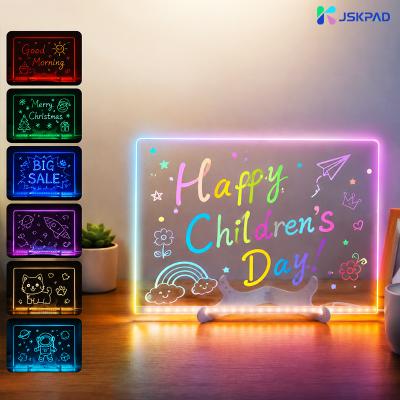 China Light Soft Eye Care Built in Cable Plug in Use Home Decor Store Menu Factory Direct Sale Hot Selling LED Drawing Board for sale