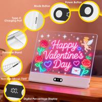 China Factory Direct Sales Hot Selling 350x260x11mm 0.4A Current 3Wh Lifespan 1500mAh 7 Color Dimmable LED Drawing Board for sale