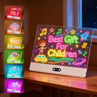 China Factory Direct Sales Hot Selling 3 Hours Fast Charging 8-13 Hours Working 1500mAh 7 Color Dimmable 2W LED Drawing Board for sale