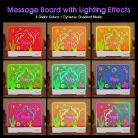 China Office Meeting Room Home Decoration Hot Sale 300*260cm Size Factory Direct Sale 7-Color 3H Charging LED Drawing Board for sale