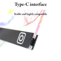 China Factory Direct Xmas Special USB Powered Rechargeable Battery Touch Control Dimmable LED Drawing Board for sale
