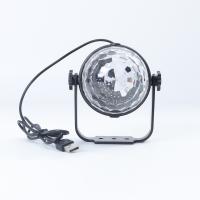 China Factory Direct Sale Hot Sale RGB Rotating Stage Lamp Sound Activated Remote Control Party Atmosphere LED Disco Ball Light for sale