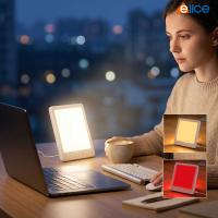 China Home Office Travel Use Long Battery Life Portable Handle Hot Selling Factory Direct Sale LED Sad Lamp Therapy for sale