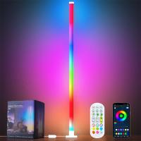 China Nordic Designer Luxury RGBIC Standing Light Music Sync Dimmable Modern Decorative Led Floor Lamps RGB Floor Lamps for sale
