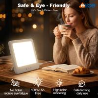 China Flicker Free Touch Control EU CE RoHS Certified High Quality Hot Selling Factory Direct Sale LED Sad Lamp Therapy for sale