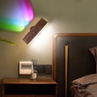 China Rechargeable Interior Bracket Led Lights Smart Wall Lamp for Living Room Bedroom Hotel Wall Sconce for sale