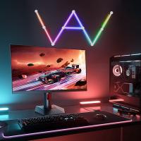 China Music Sync Smart RGB Wall Lights for Decor Ambient Indoor Rgbic LED Lights Gaming Room TV Smart Light for sale