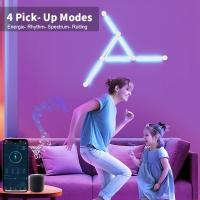 China New Arrival RGB LED Wall Light Whole Sale Sound Control Gaming Wall Light for Home for Living Room Decoration for sale