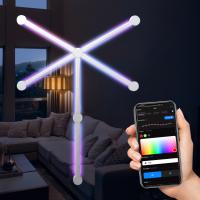 China Intelligent Control Music Recognition Led Rhythm Lights Custom 6 Bars DIY Design bar Party Led Neon Lights for sale