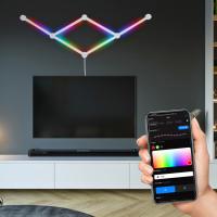 China Intelligent Control Music Recognition Led Rhythm Lights Custom 6 Bars DIY Design bar Party Led Neon Lights for sale