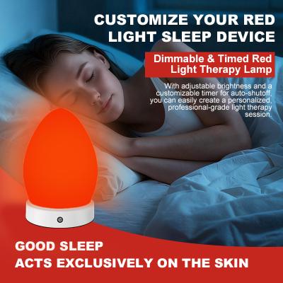 China Best Seller Red Light Therapy Lamp 650nm for Skin Rejuvenation and Sleep Improvement Sad Lamp Therapy for sale