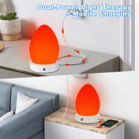 China Best Seller Red Light Therapy Lamp 650nm for Skin Rejuvenation and Sleep Improvement Sad Lamp Therapy for sale