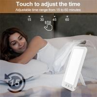 China Top Selling 10000 Lux Warm White LED Light Anti-Depression & SAD Therapy Lamp for Affective Disorder Cure Phototherapy Sun Light for sale