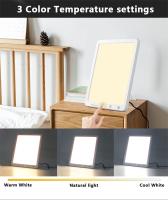 China Portable 10000Lux UV Free LED Phototherapy Lamp New Design for Therapy Insomnia Treatment for Home Medical Use Daylight Sad Lamp for sale