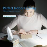 China Adjustable Dimming Sunlight Mood Depression Daylight Lamp 10000lux LED SAD Lamp Timing Function 3 Color Temperature Adjustment for sale
