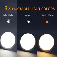 China Multi-function Touch Three Level Eye Protection LED UV Free SAD Daylight Therapy Light Lamp Desk Lamp for sale