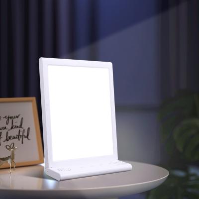 China JSKPAD New SAD Light Portable Jet Lag Depression LED Therapy Lamp Adjustable 10000 lux White Noise Machine for sale