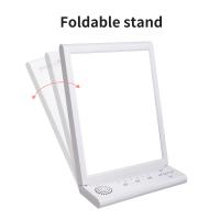 China JSKPAD New SAD Light Portable Jet Lag Depression LED Therapy Lamp Adjustable 10000 lux White Noise Machine for sale
