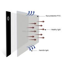 China Hot Sale Factory Direct UltraThin Portable 12 3-Level Adjustable Brightness Touch Control Eye Protection LED Drawing 1 Year for sale