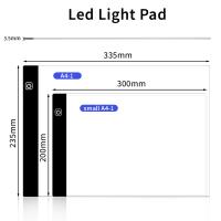 China Professional Portable A4 Tracing Board with LED Light Box Simple Drawing Copying Pad for Kids for Diamond Painting 1-Year for sale