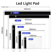 China A3 A4 A5 USB Powered LED Light Pad Board for Drawing Copying Painting Tracing & Animation-Product Category Drawing Toys for sale