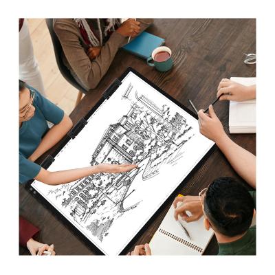 China A1 Size Custom Logo Professional LED Tracing Board Factory Wholesale Multifunctional LED LIght Pad Battery LED Writing Board for sale