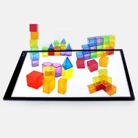 China Large LED Light Pad Building Block Toy 6 Levels Stepless Dimming Tracing Box A1 Drawing Board 6000mAh Battery for sale