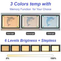 China Led Light Box Drawing Light Board Sketching Eye Protection Pad With Dimmable Brightness for sale