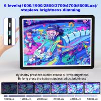 China Drawing Projector Tablet Graphic Drawing Tablet LED Light Pad for Artists Drawing for sale