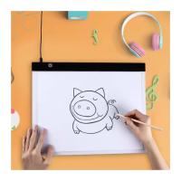 China Factory Wholesale Dimmable Eye Protection Flat Writing Board Drawing Children Led Light Pad Luminous Tracing Board for sale