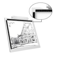 China Dimmable Table Learning Trace Cheap Ultra Slim Battery Charger Copying Rechargeable Board Led Tracing Light Pad for sale