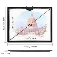 China Wireless Charger Ultra Slim Battery Diy Copying Rechargeable A3 Board Tracing Led Light Pad for Diamond Painting for sale