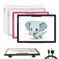 China Sketching Diamond Painting Portable Simple Ultra-Thin Animation Trace Wireless Charging Tracing Board Led Tracing Light Pad for sale
