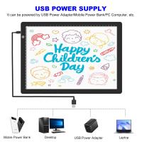China Sketching Handlettering Drawing Pad Tracer Drawing Board Designer Led Light Pad Board for sale