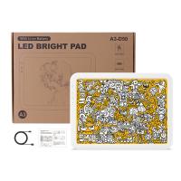 China Architectural Kids Children Cartoon 6 Level Dimmable Portable Light up Drawing Box Copying Board Tracing Led Light Pad for sale