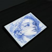 China Ps Abs Plastic Portable Panel Dimmable Powered Diamond Painting Optical Image Lighted Tracing Led Drawing Pad for Architect for sale