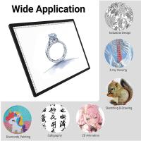 China Wholesale Custom Illuminated Dimming Eyesight Protected Sketching Ultrathin Light up Tracing Led Pad for Kids for sale