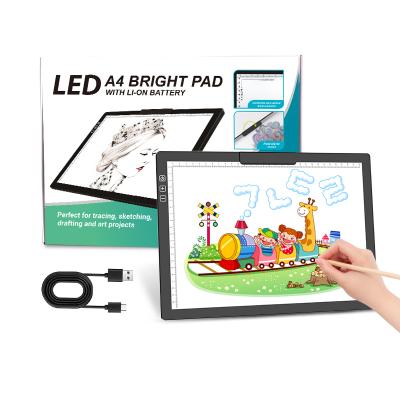 China Touch Control Light Guide Plate Drawing Tools Painting Board Led Tablet Copying Board Lightpad for Senior Student for sale
