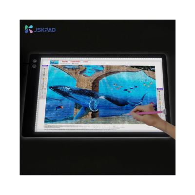 China A5 6-Level Stepless Abs Eco-Friendly Illuminated Dimming 6000K Daylight Type-C Painting Tablet Drawing Lightpad LED Batten for sale