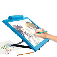 China A4 Drawing Board Bracket 2022 New Home Office Multi Function Black Metallic Adjustable Laptop Stand for sale