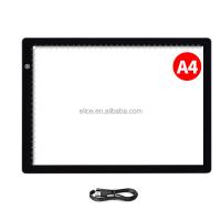 China A3 A4 Customized logo Design Drawing Light Box Illuminated Light Pad Professional Ultra-thin Led Light Pad for sale