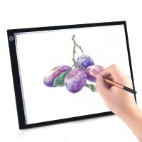 China JSK Portable Ultrathin Super Slim A2 A3 A4 Dimming Adjustable Tracing Drawing Board for Kids and Students Led Light Pad for sale