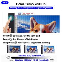 China A3 A4 A5 Private Label logo Design Drawing Light Box Illuminated Light Pad Professional Ultra-thin Led Tracing Board Light Pad for sale