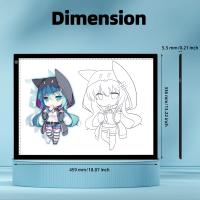 China Factory Direct Hot Selling A4 Light Tracing Board Even Light 11W Power School Art Class LED Light Pad for sale
