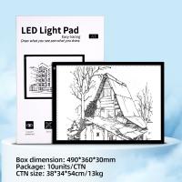 China Factory Direct Hot Selling A4 Light Tracing Board Even Light 11W Power School Art Class LED Light Pad for sale
