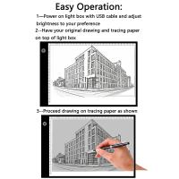China Very Cheap Drawing Table for Tracing Kids Led Writing Boards Lighting Panel Gift for Children Ultimate Light Board for sale