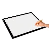 China A3-2A LED Tracing Pad Drawing Pad ultra Thin Board Kid Stencil Pad Acrylic Panel USB Port Tattoo Tracing Board for sale