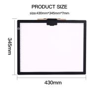 China A3 Size Drawing Projector Panel Box LED  Writing Tracing Board Thin Translucent Led Light Pad for sale